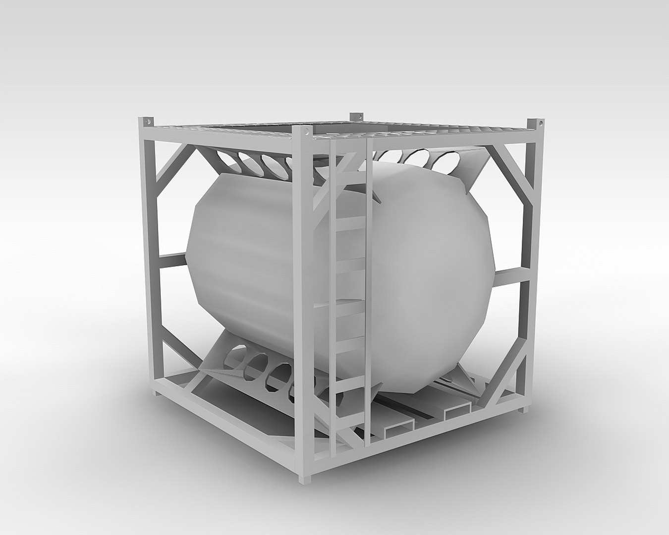 Free Tank Container 3D Model - TurboSquid 1257818
