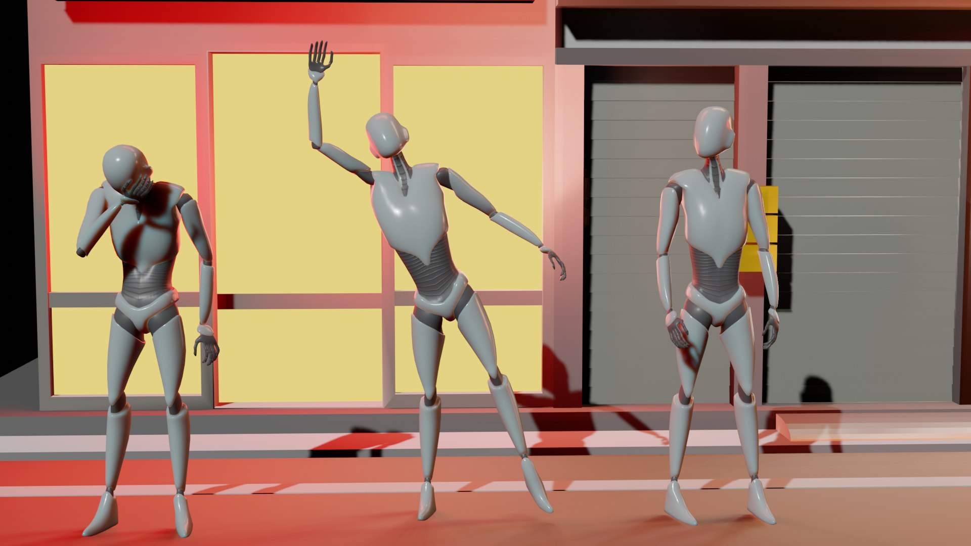 Free 3D Various Attitudes Animations - Motion Cast FREE01 - TurboSquid ...