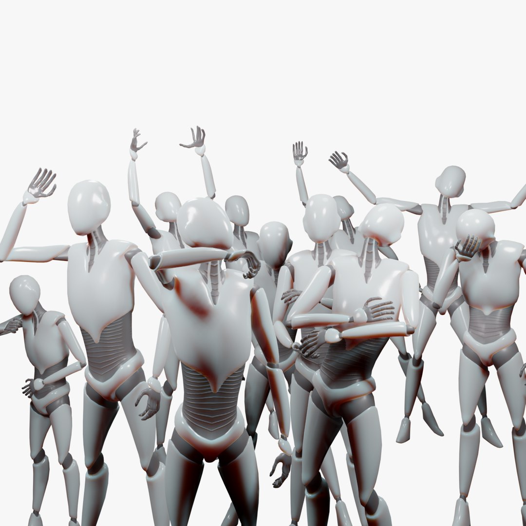 무료 Various Attitudes animations - Motion Cast FREE01 3D 모델 - TurboSquid ...