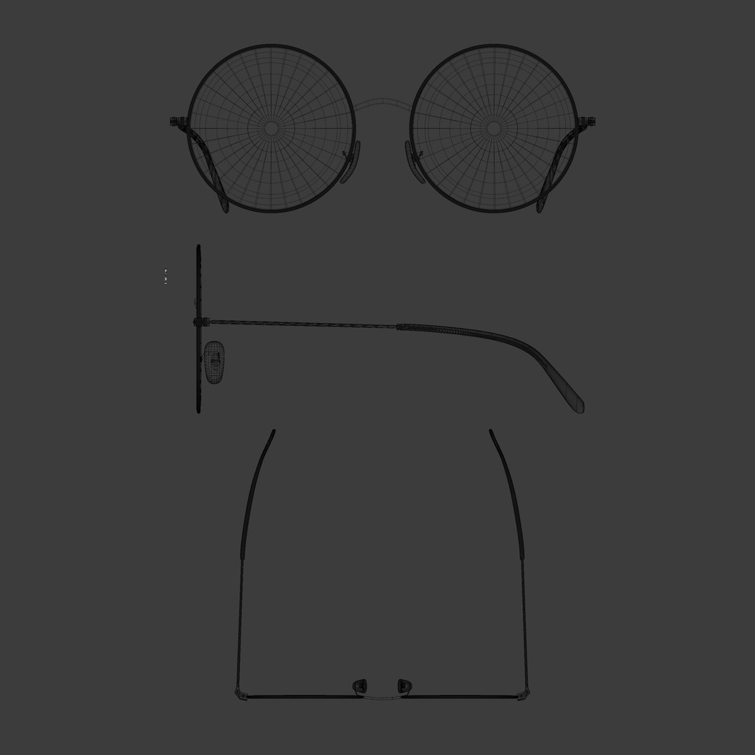 Sunglasses 3D model - TurboSquid 1776446