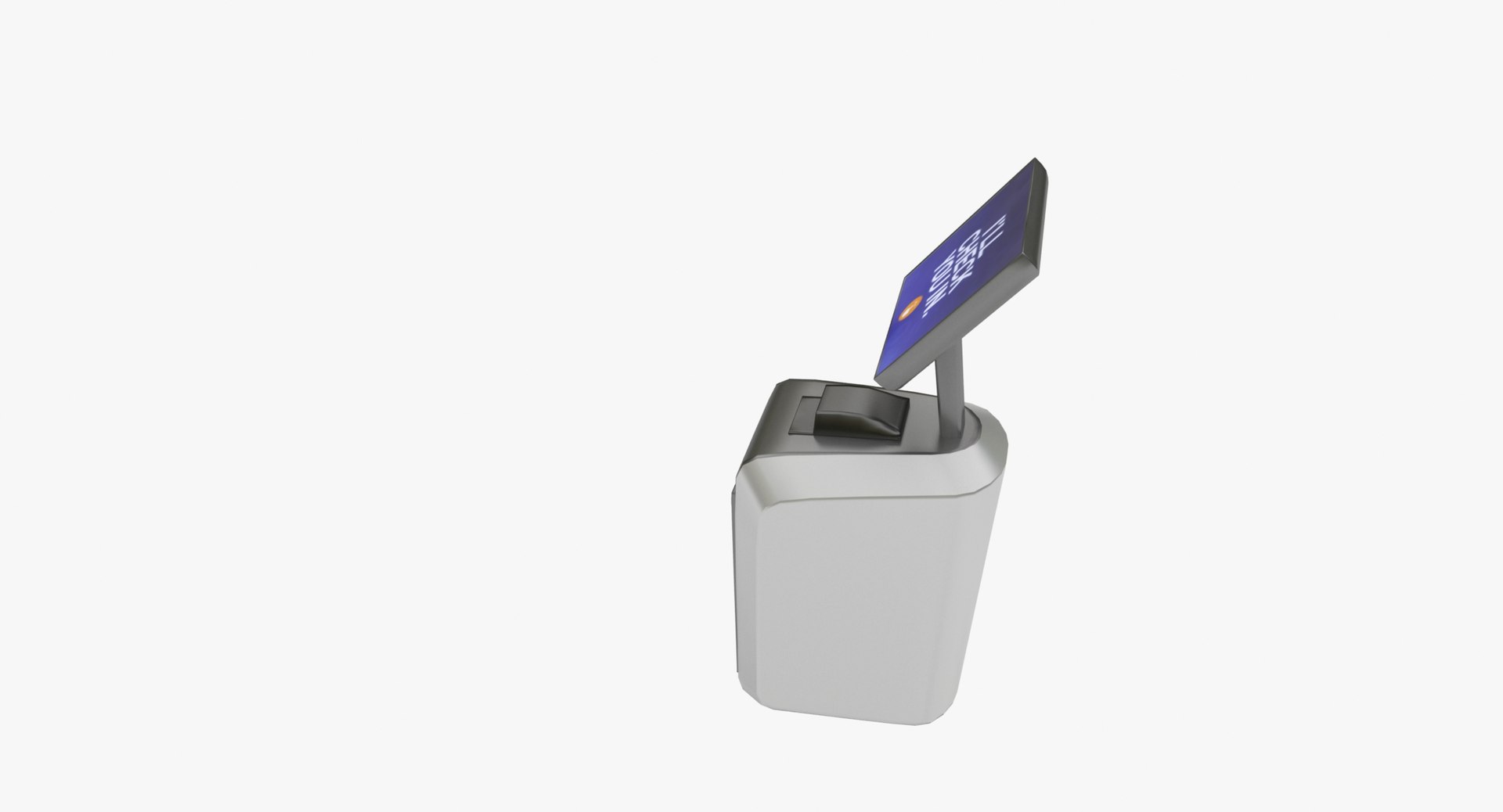 3D Realistic Ticket Machine Self - TurboSquid 1477630