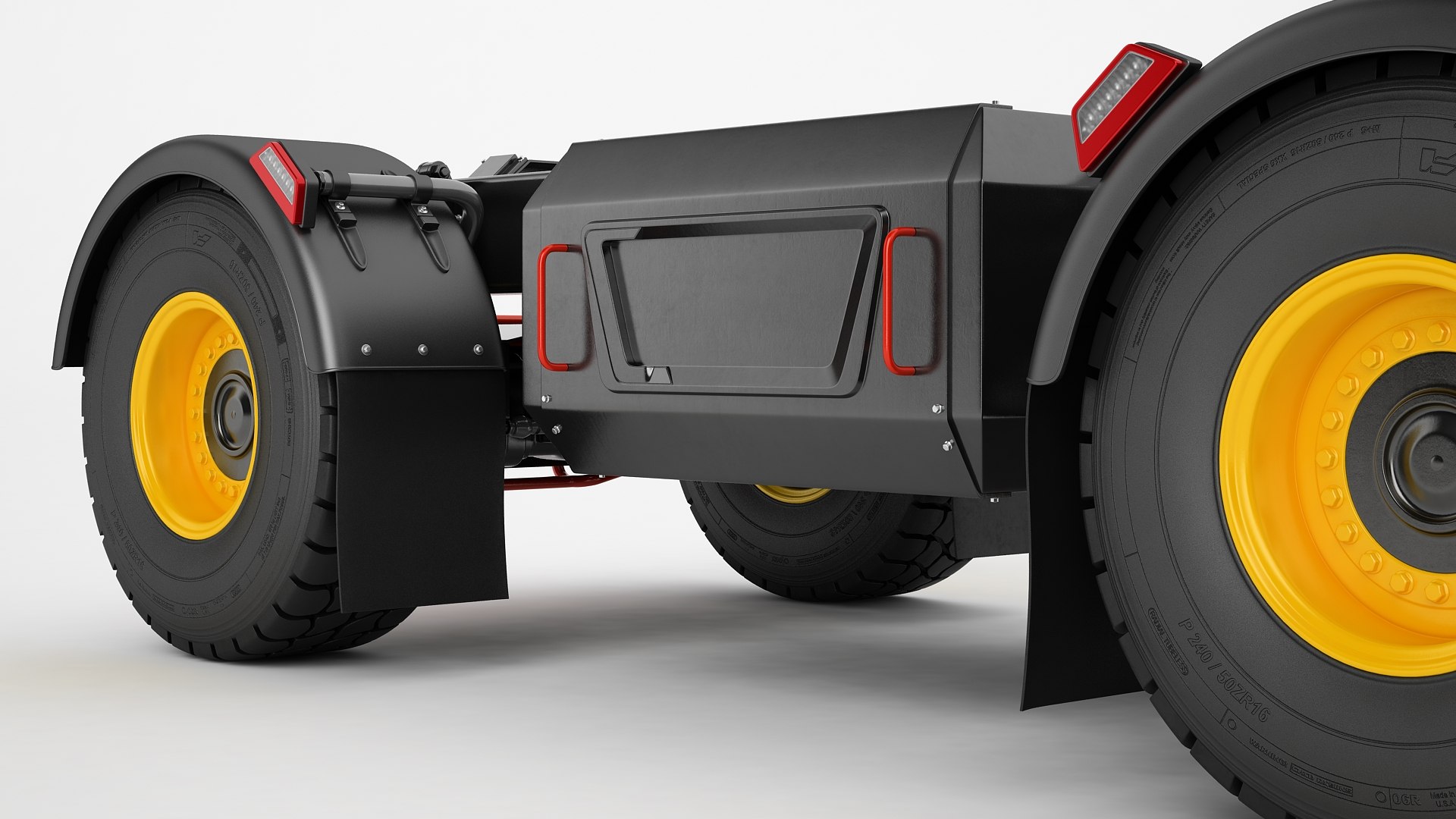 Autonomous Electric Haulers Truck Chassis 3D model - TurboSquid 1933915