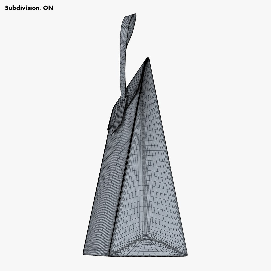 Gift Paper Bag M 1 3D Model - TurboSquid 2118496