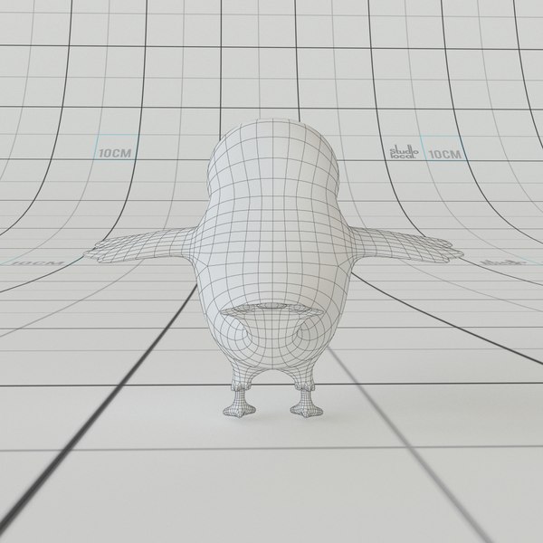 3D cartoon bird rig model - TurboSquid 1211627