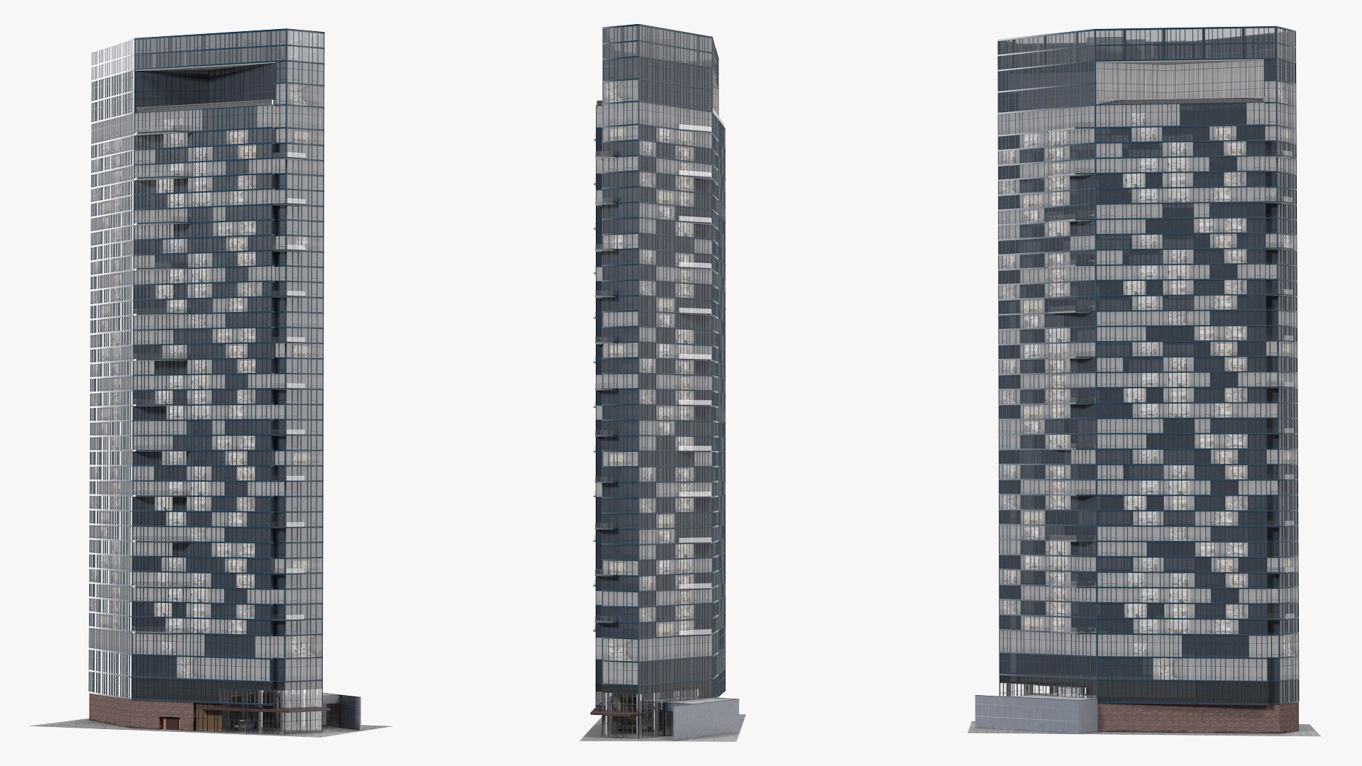 3D Summit Nyc Building Night - TurboSquid 1499702