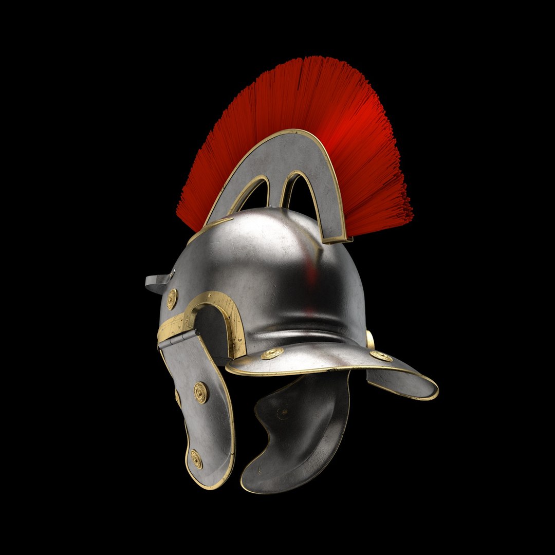 3D Roman Legionnaire Helmet Low-poly Model - TurboSquid 1646960