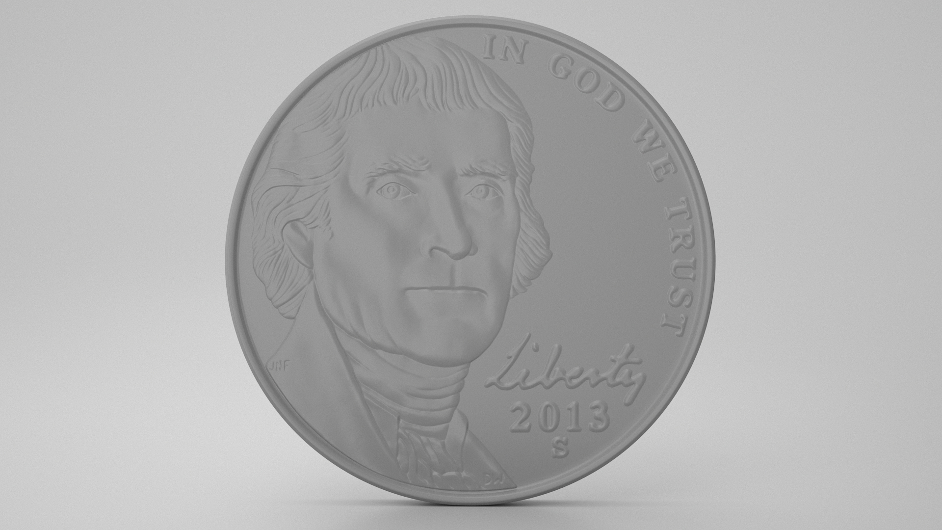 Nickel coin pbr 3D model - TurboSquid 1680463