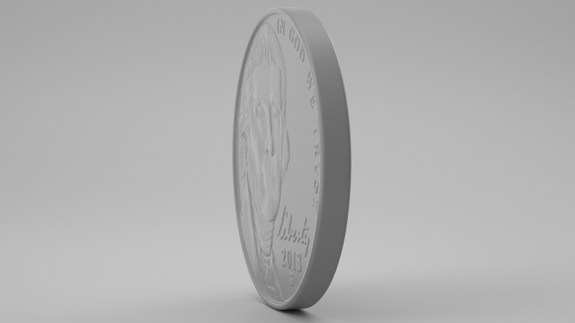Nickel Coin Pbr 3D Model - TurboSquid 1680463