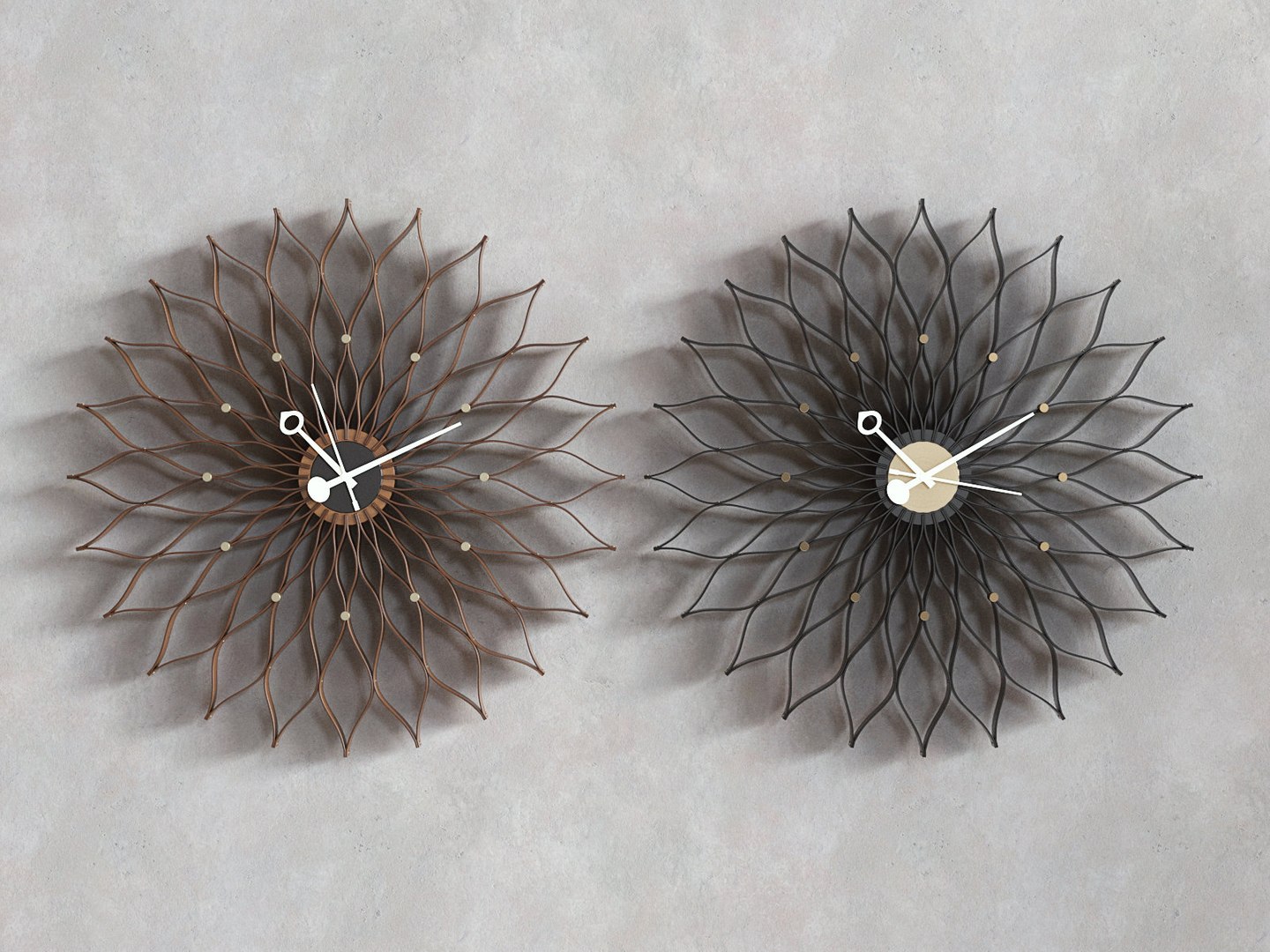 Free 3D sunflower clock model - TurboSquid 1308541