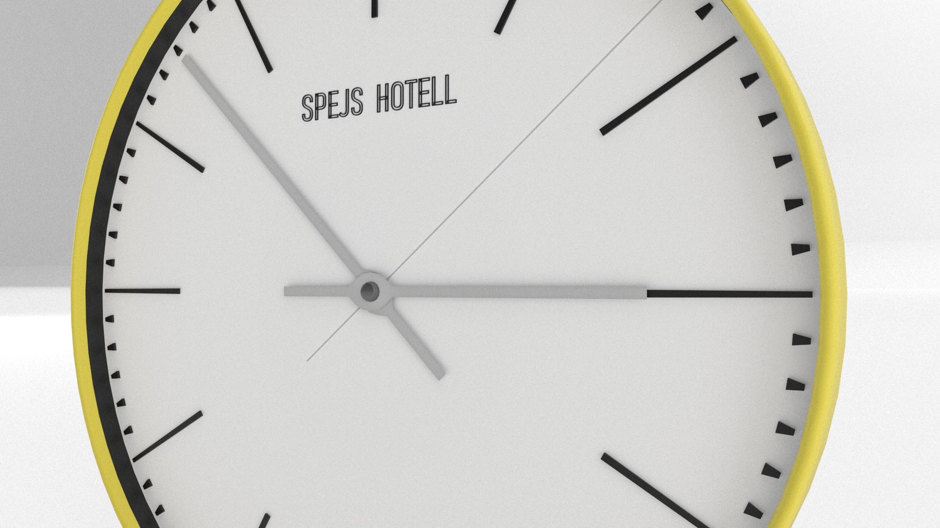 Minimalistic Modern Clock 3D Model - TurboSquid 1950520