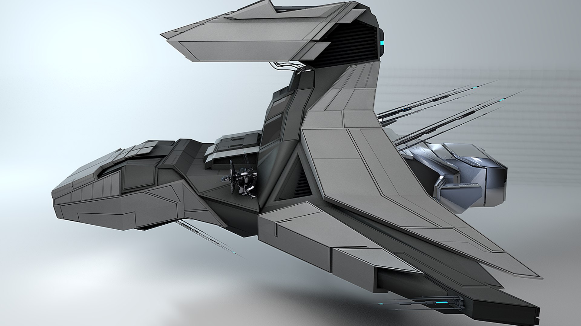 3d ship scorpion 2