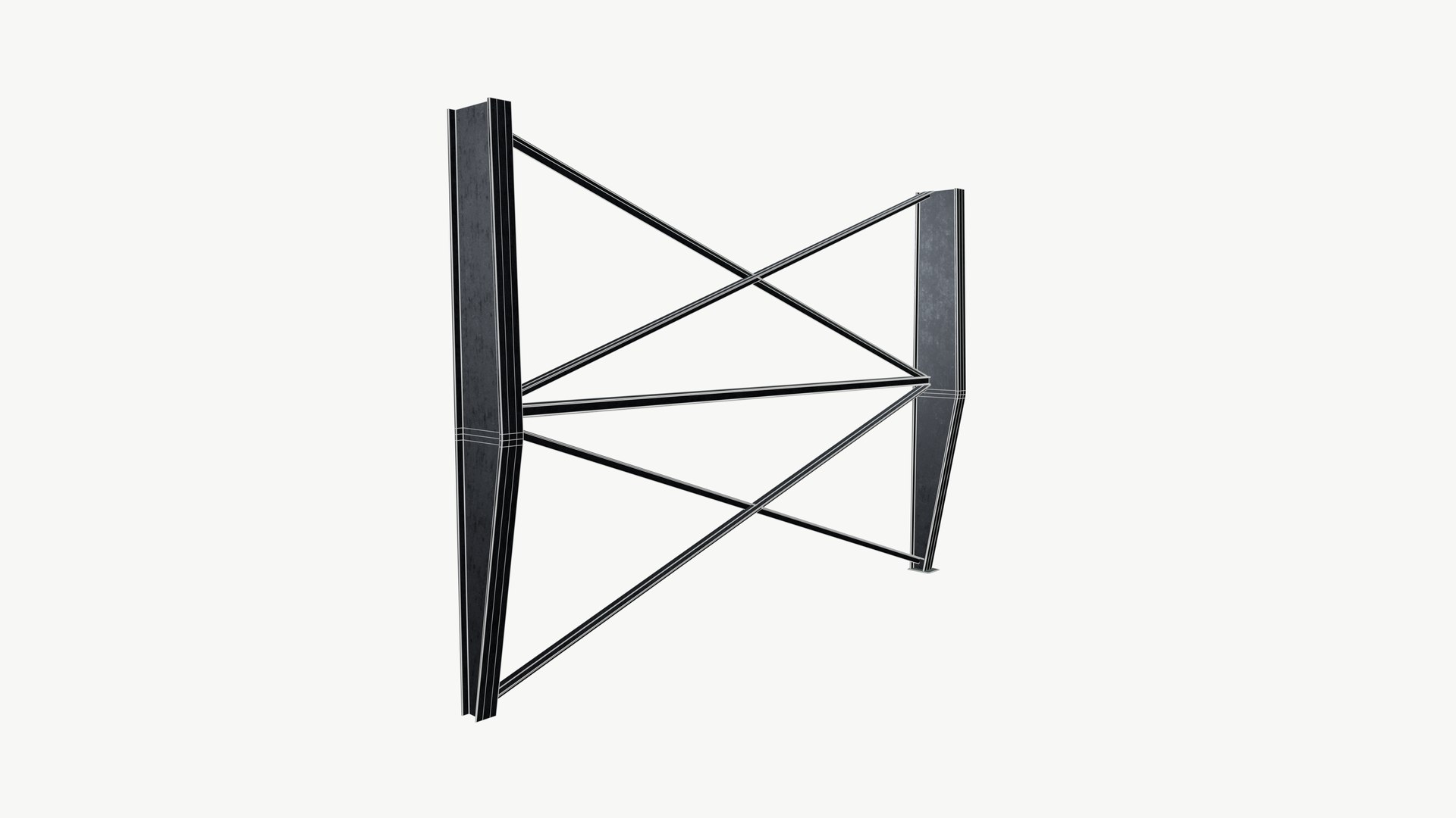 Pillars Frame 3D - TurboSquid 2269883