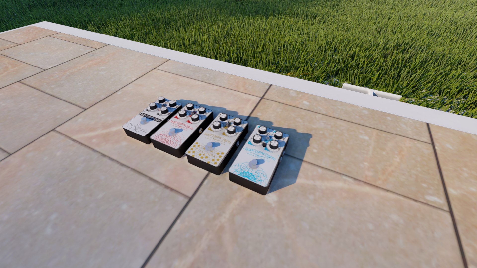 Laney Pedals 3D Model - TurboSquid 1699944