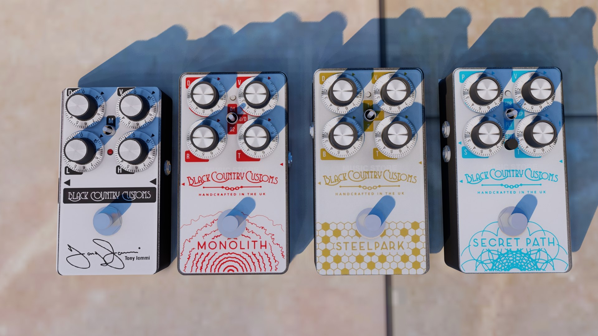 Laney Pedals 3D Model - TurboSquid 1699944