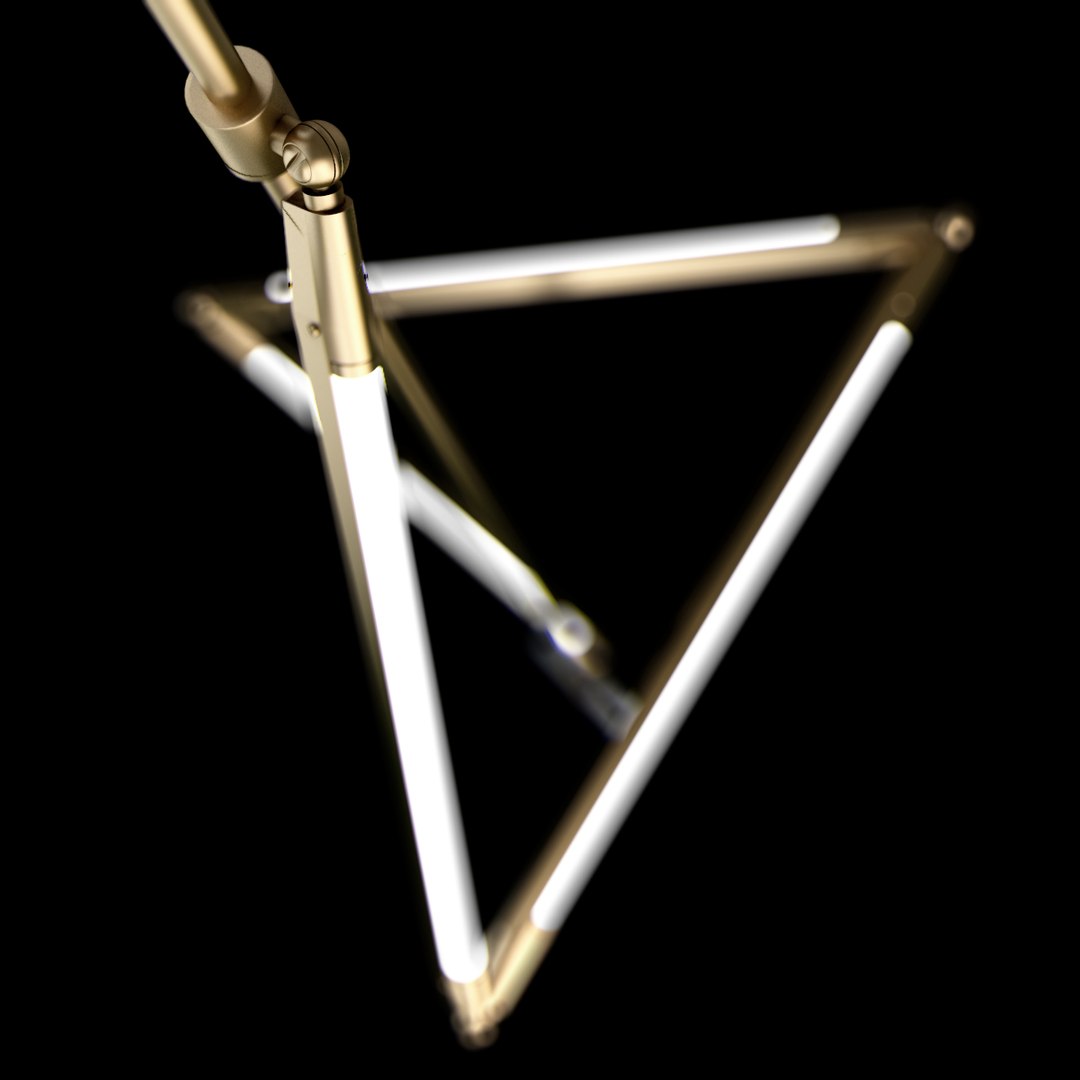 Bec Brittain Helix Hanging Lamp 3d Model