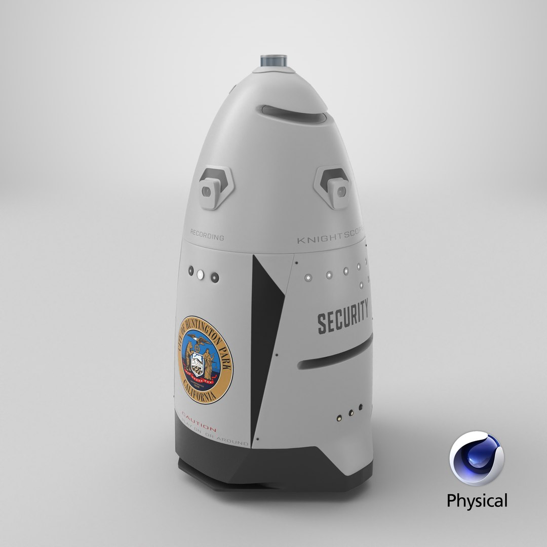 Knightscope K5 Autonomous Security Robot 3D Model - TurboSquid 2321486