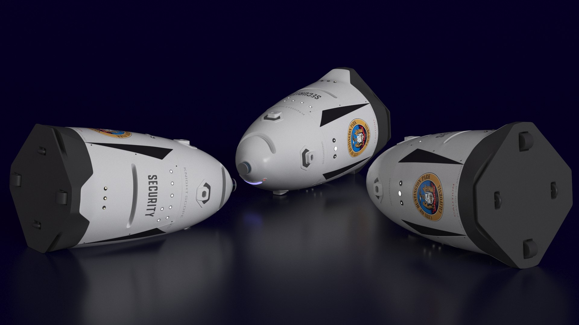 Knightscope K5 Autonomous Security Robot 3D Model - TurboSquid 2321486