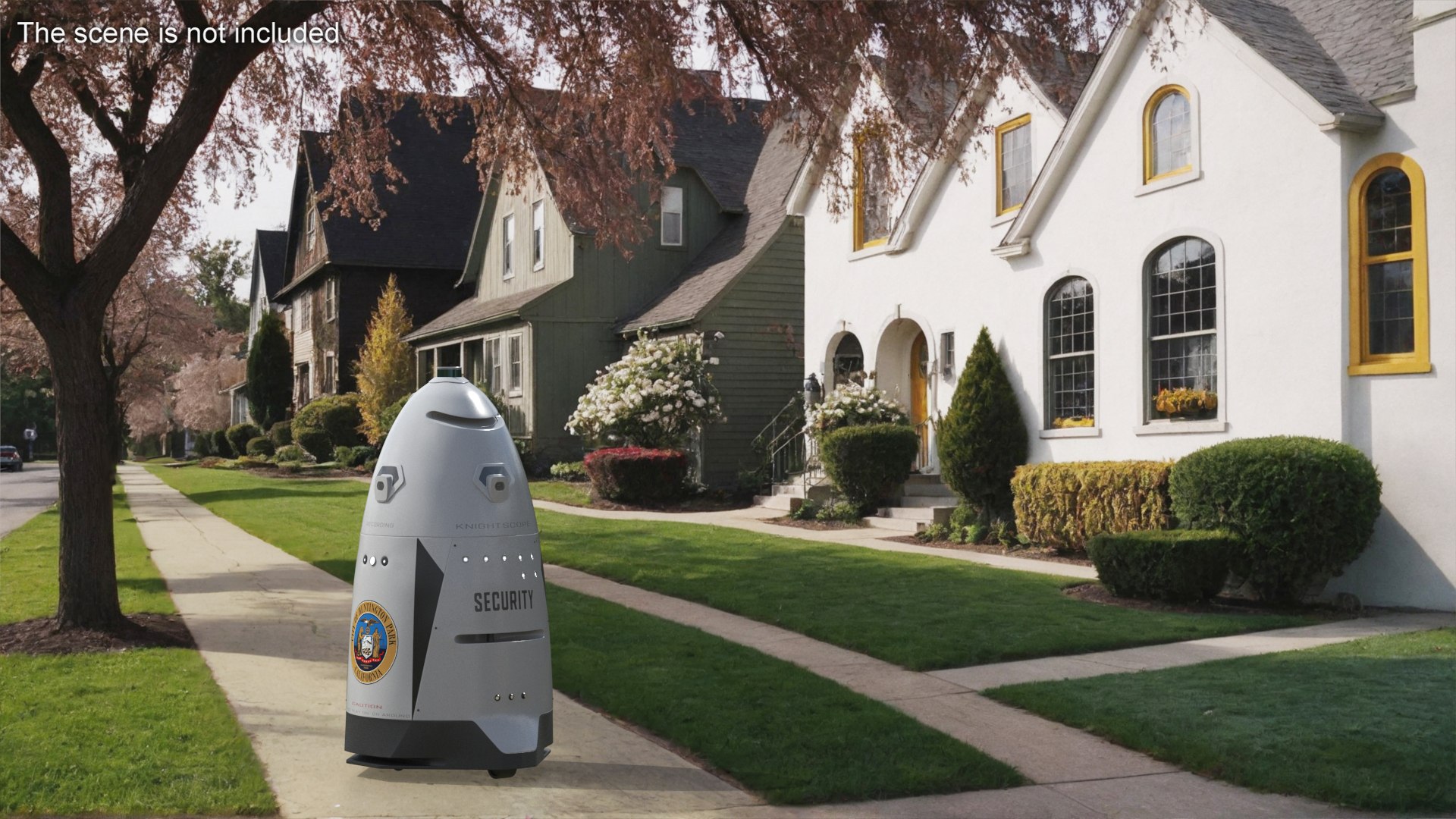 Knightscope K5 Autonomous Security Robot 3D Model - TurboSquid 2321486