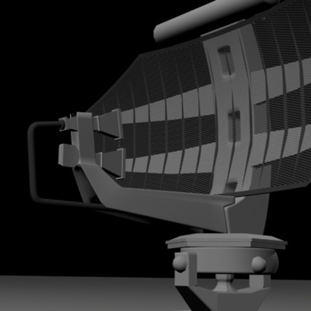 Medium Range Radar 3d Model