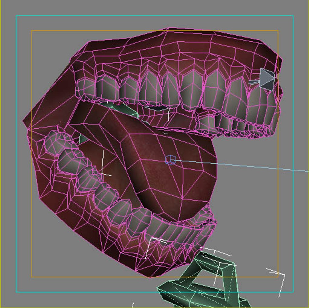 Aaamouth Animating 2 Mouth 3d Model