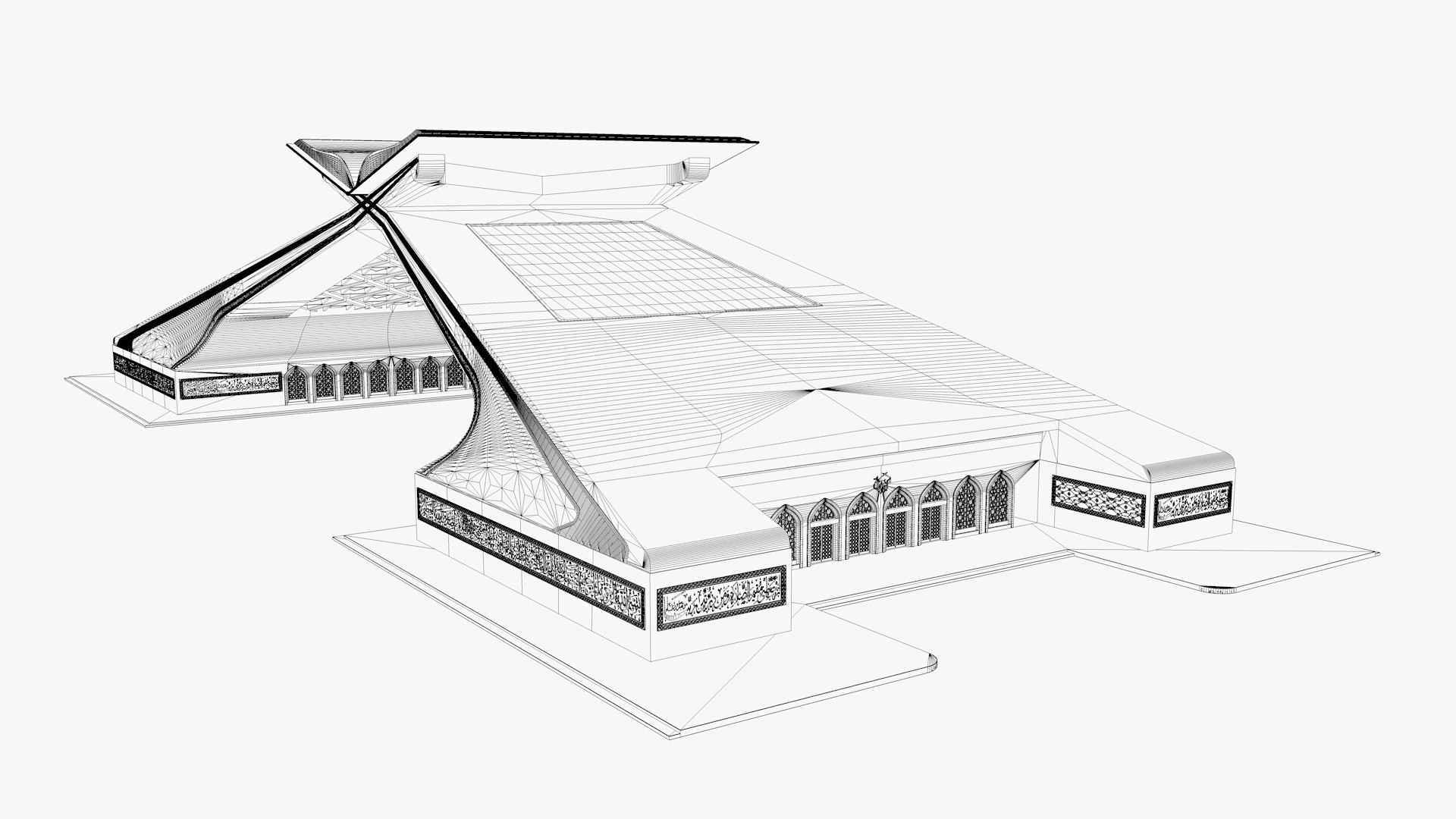 Mecca Gate 3D - TurboSquid 2131421