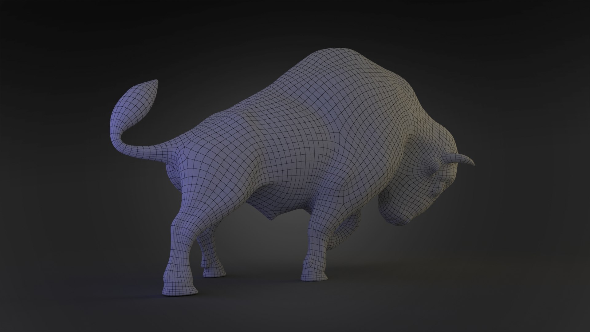 Bison Buffalo Bull Statue 3D - TurboSquid 1497080