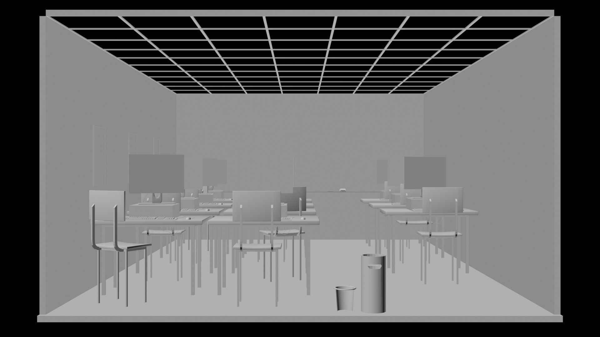 Aula 3D Model - TurboSquid 1857526