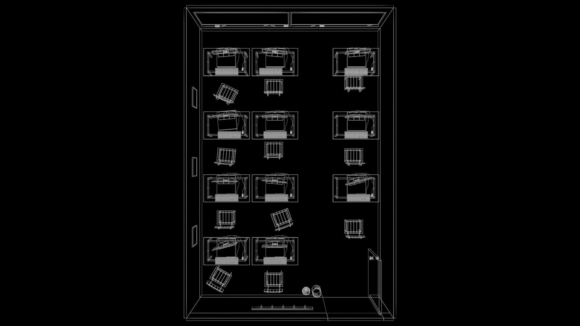 Aula 3D Model - TurboSquid 1857526