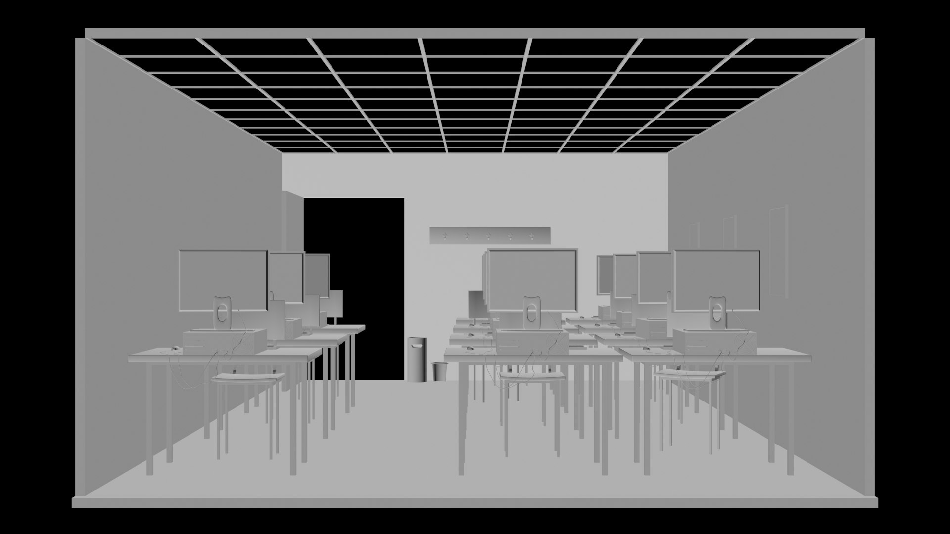 Aula 3D Model - TurboSquid 1857526