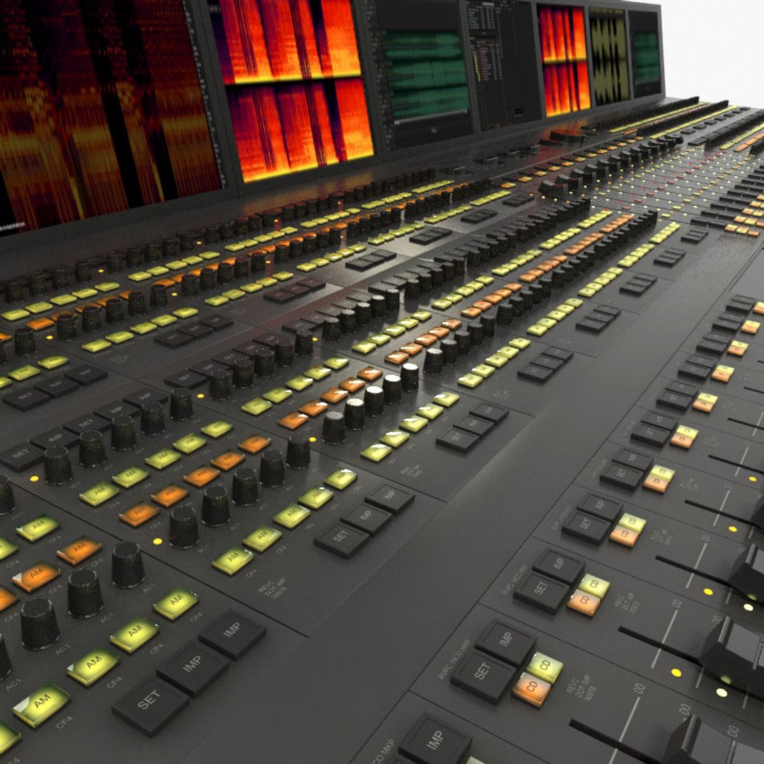 3ds Max Mixer Console