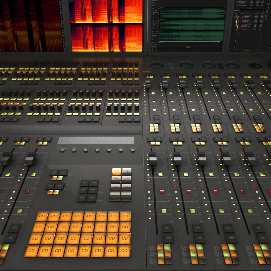 3ds Max Mixer Console