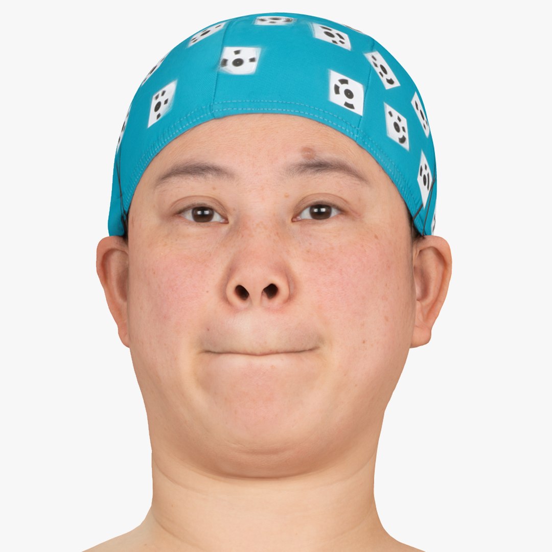 3D Mei Human Head Lip Suck AU28 RAW Scan model - TurboSquid 1740160