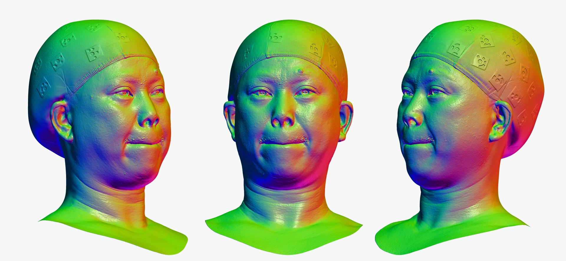 3D Mei Human Head Lip Suck AU28 RAW Scan model - TurboSquid 1740160