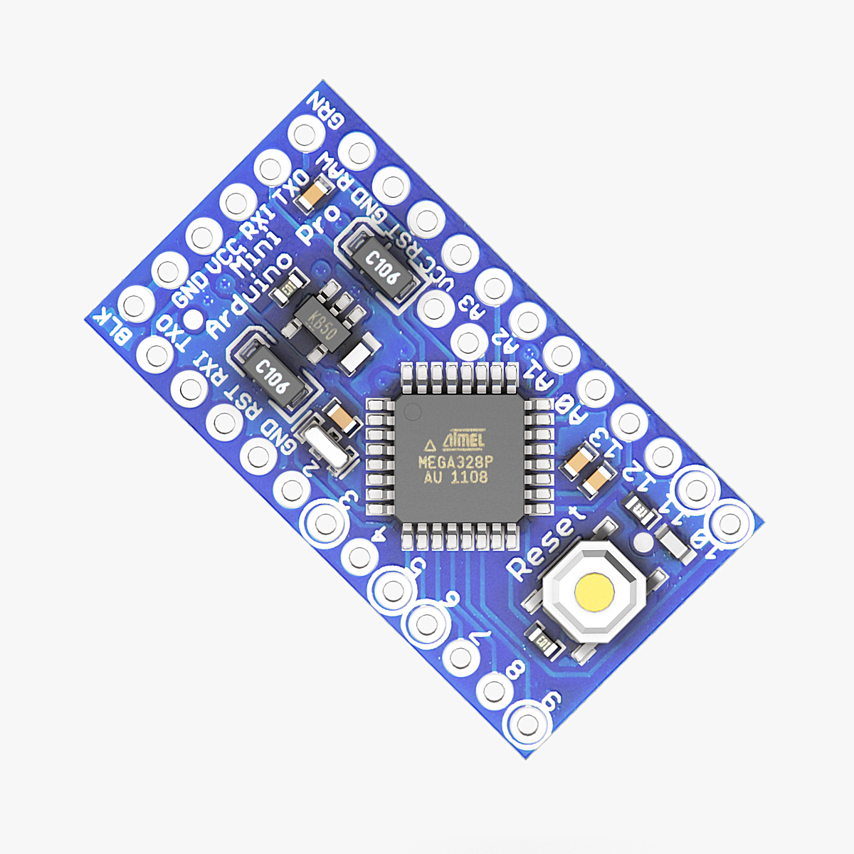 3d model arduino mini pro