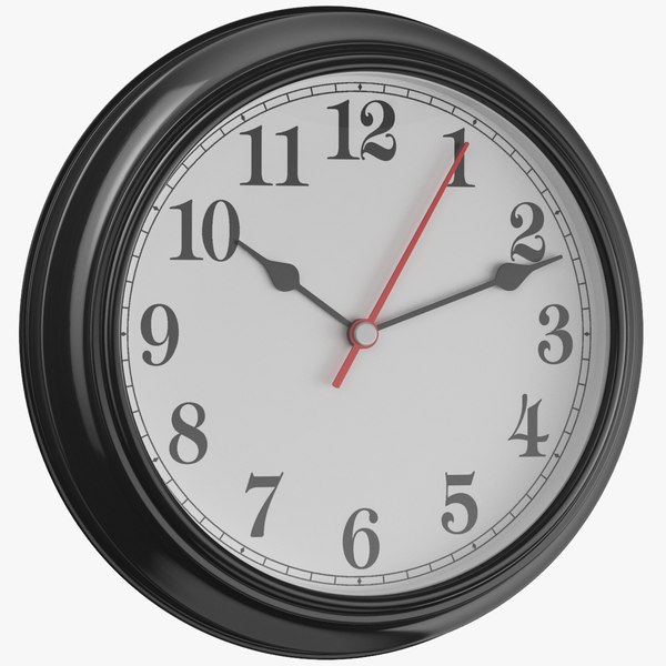 Free Wall Clock 3D Models for Download | TurboSquid