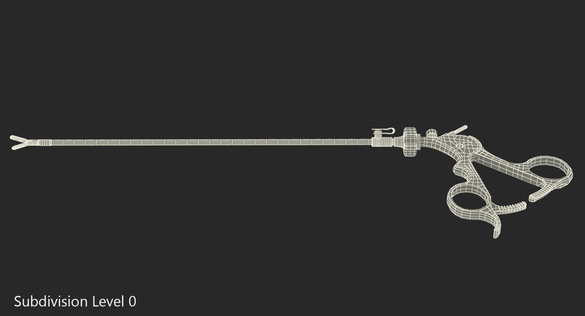 3D Model Laparoscopic Instrument Grasper - TurboSquid 1264995