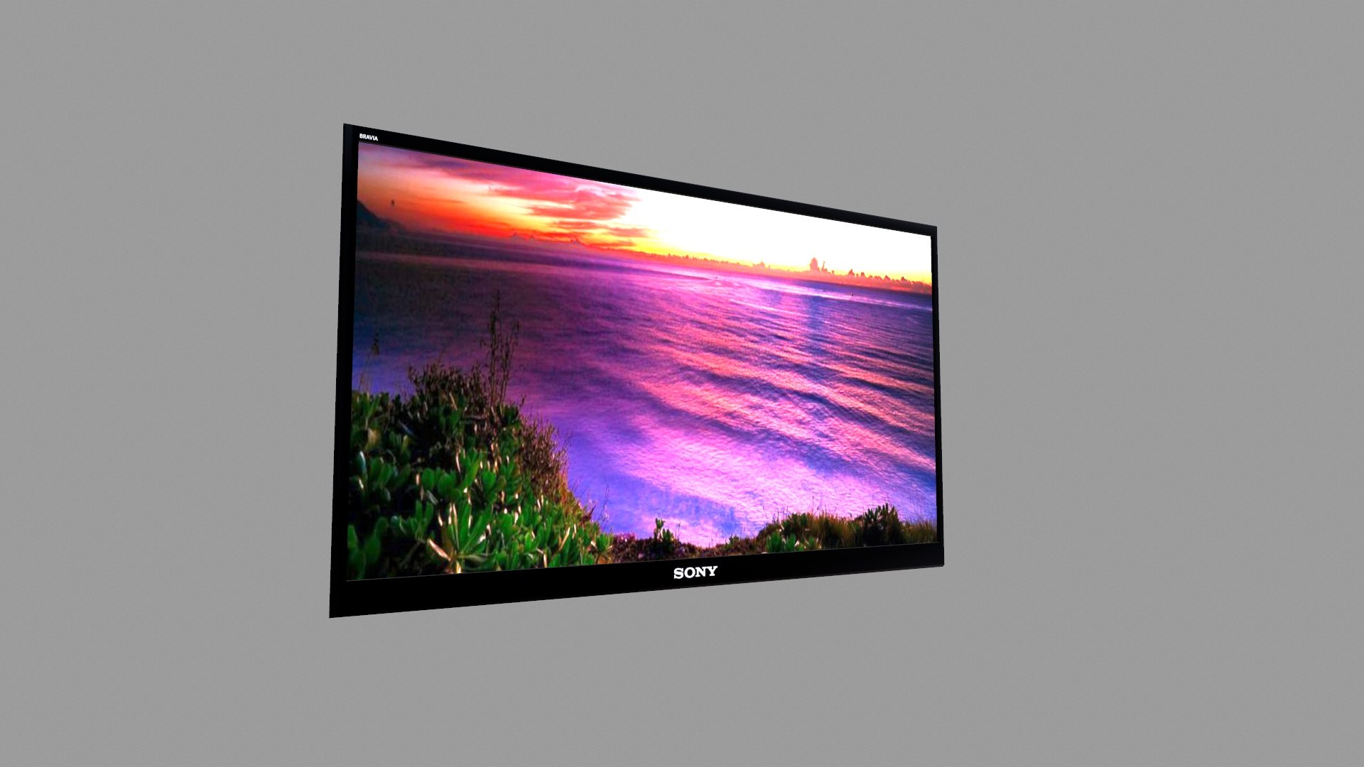 3D Model Sony TV LowPoly - TurboSquid 2299125