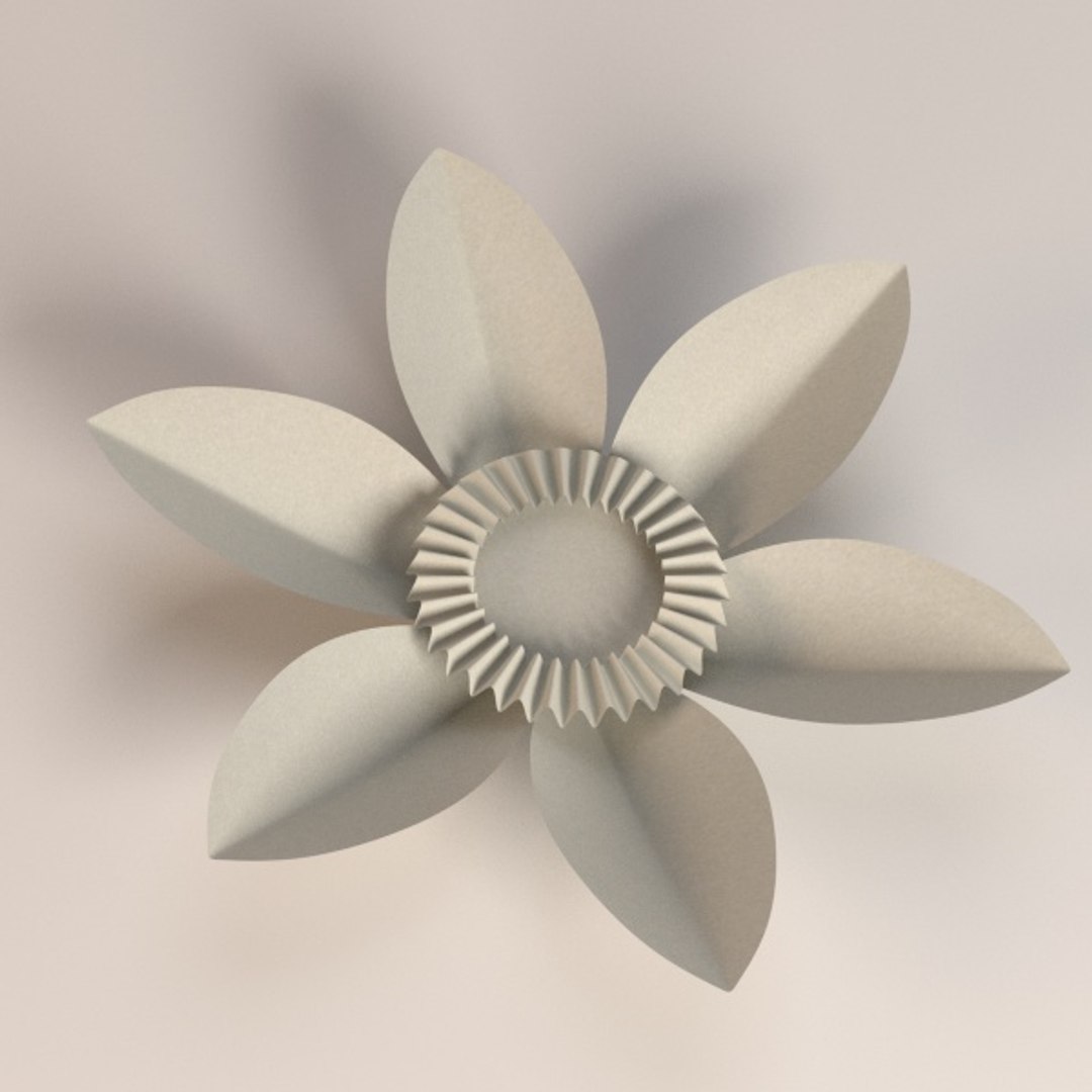 3d Model Paper Plants