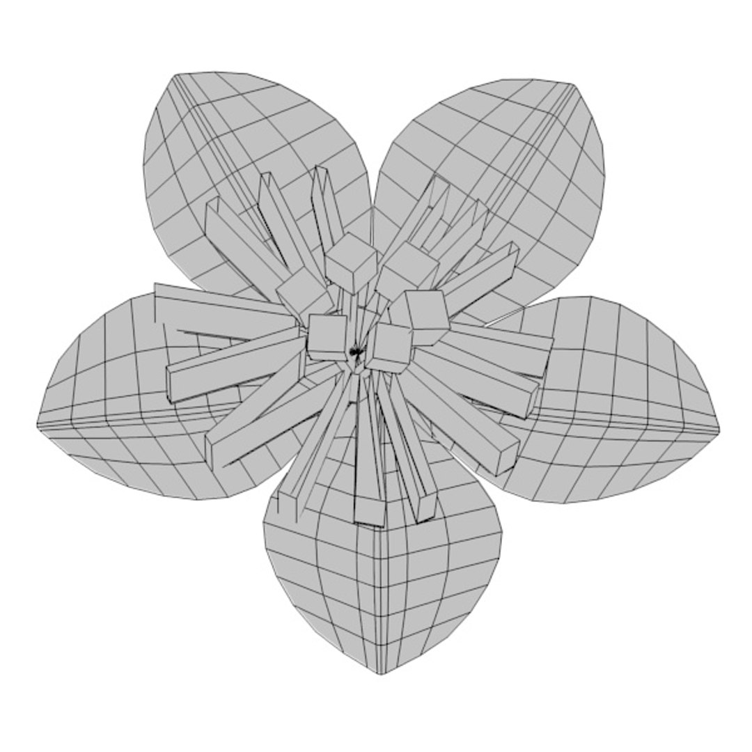 3d Model Paper Plants