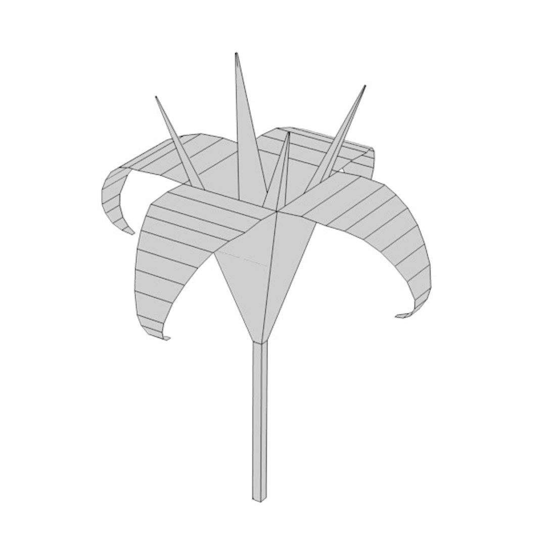 3d Model Paper Plants