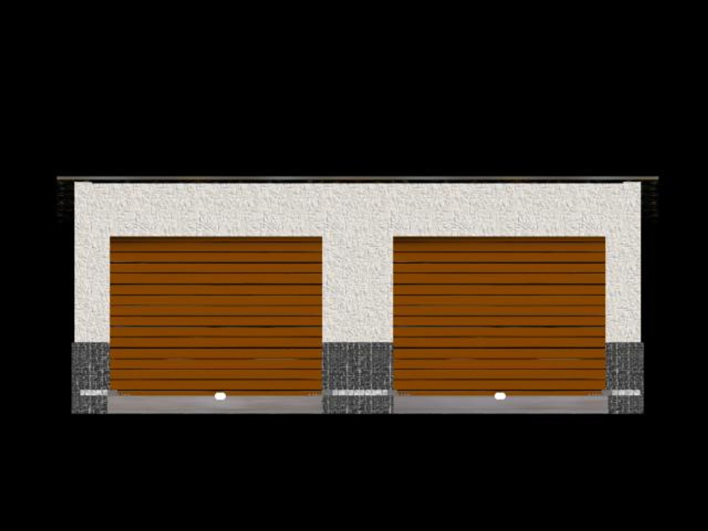 3d Garage Building Model