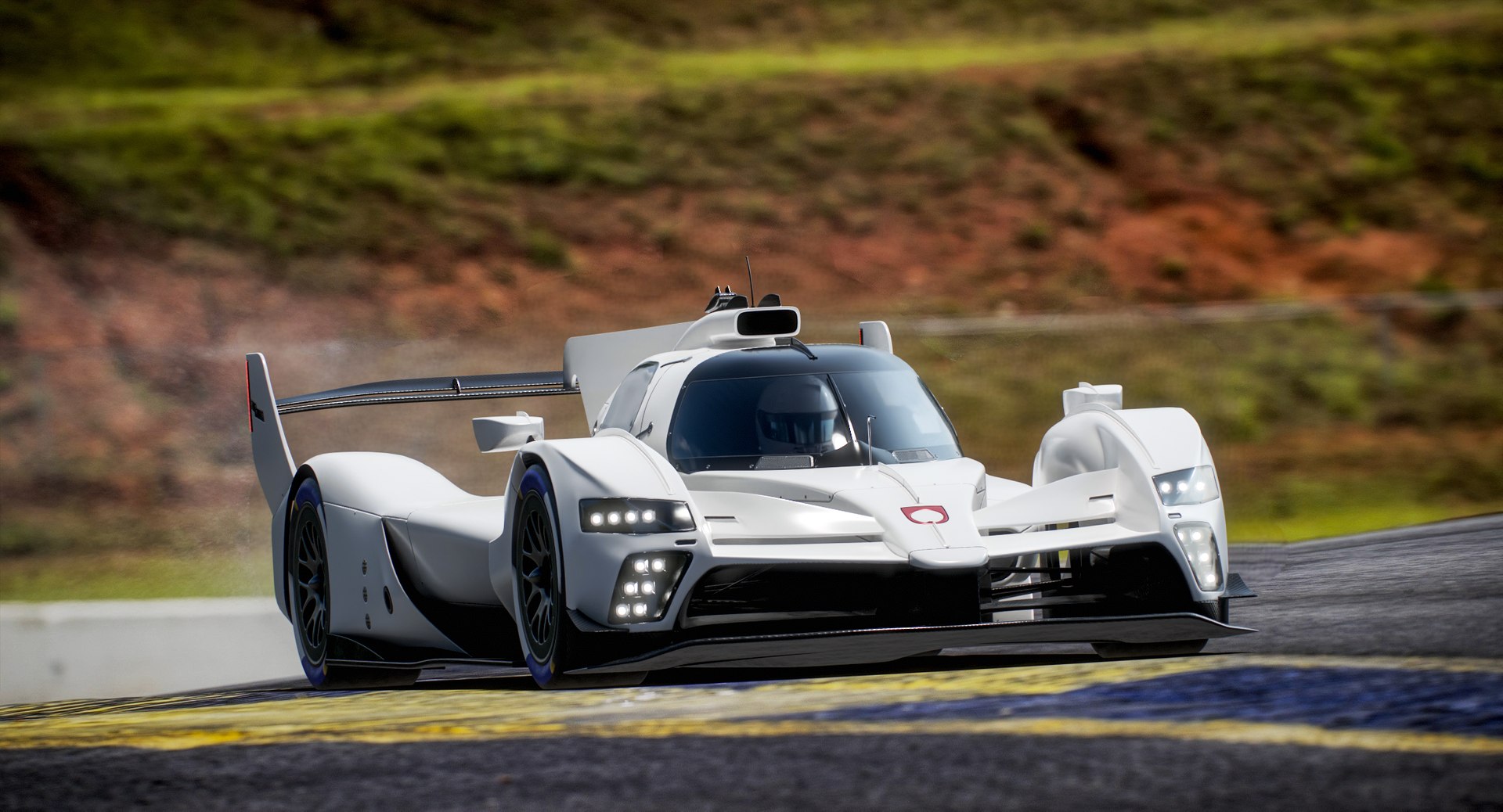 Vanwall Vandervell 680 Hybrid White Mockup LMH WEC 2023 model ...