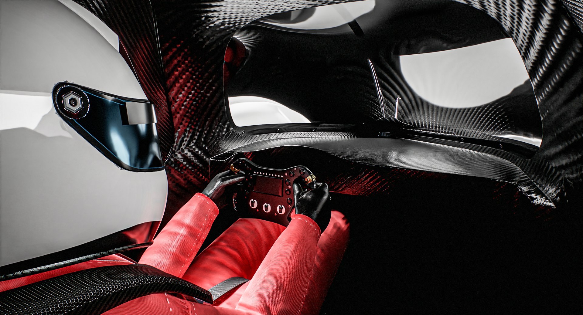 Vanwall Vandervell 680 Hybrid White Mockup LMH WEC 2023 model ...