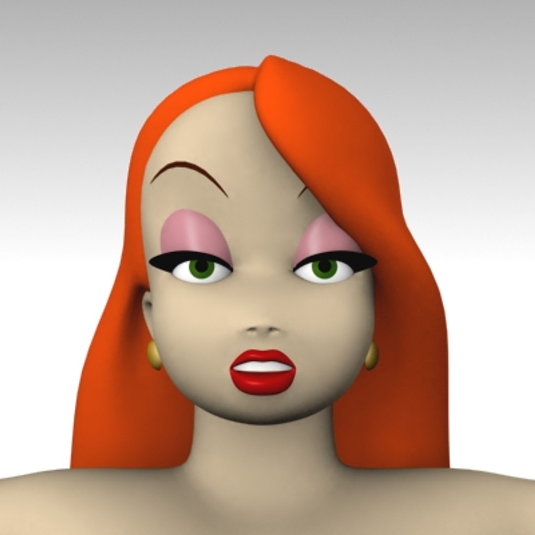 3d Model Jessica Rabbit Movie