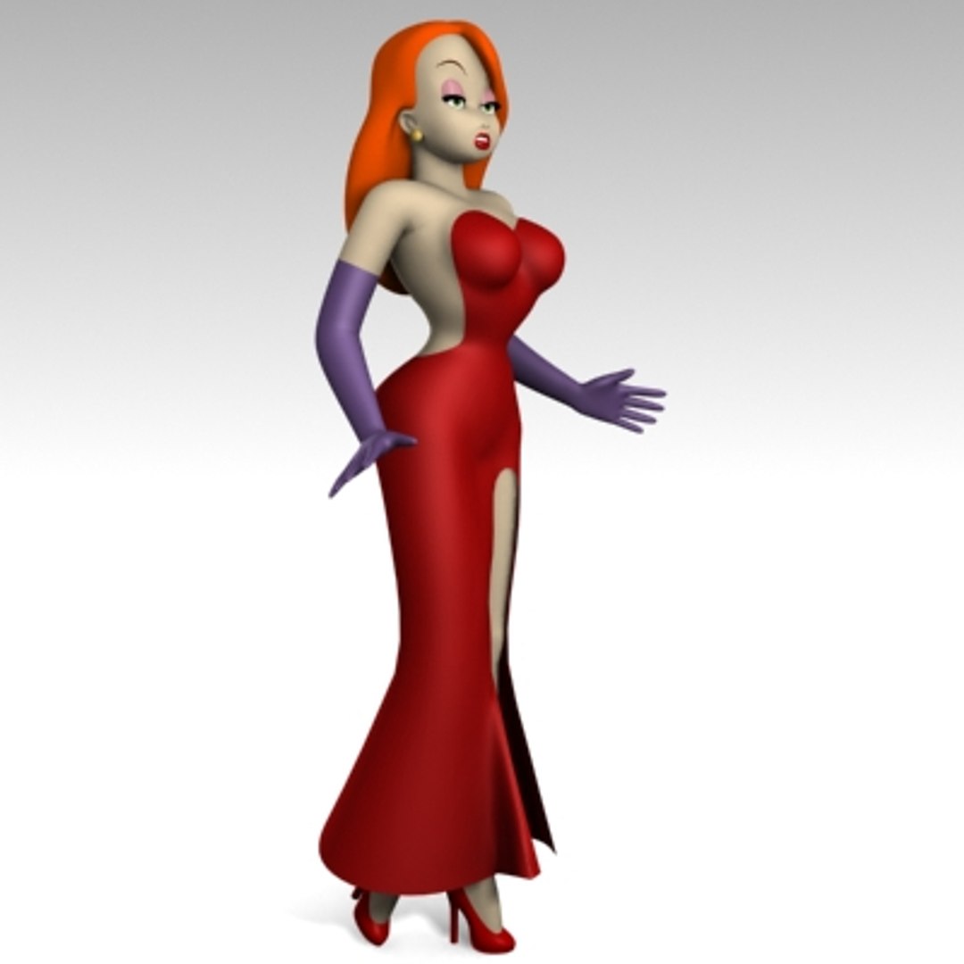 3d Model Jessica Rabbit Movie
