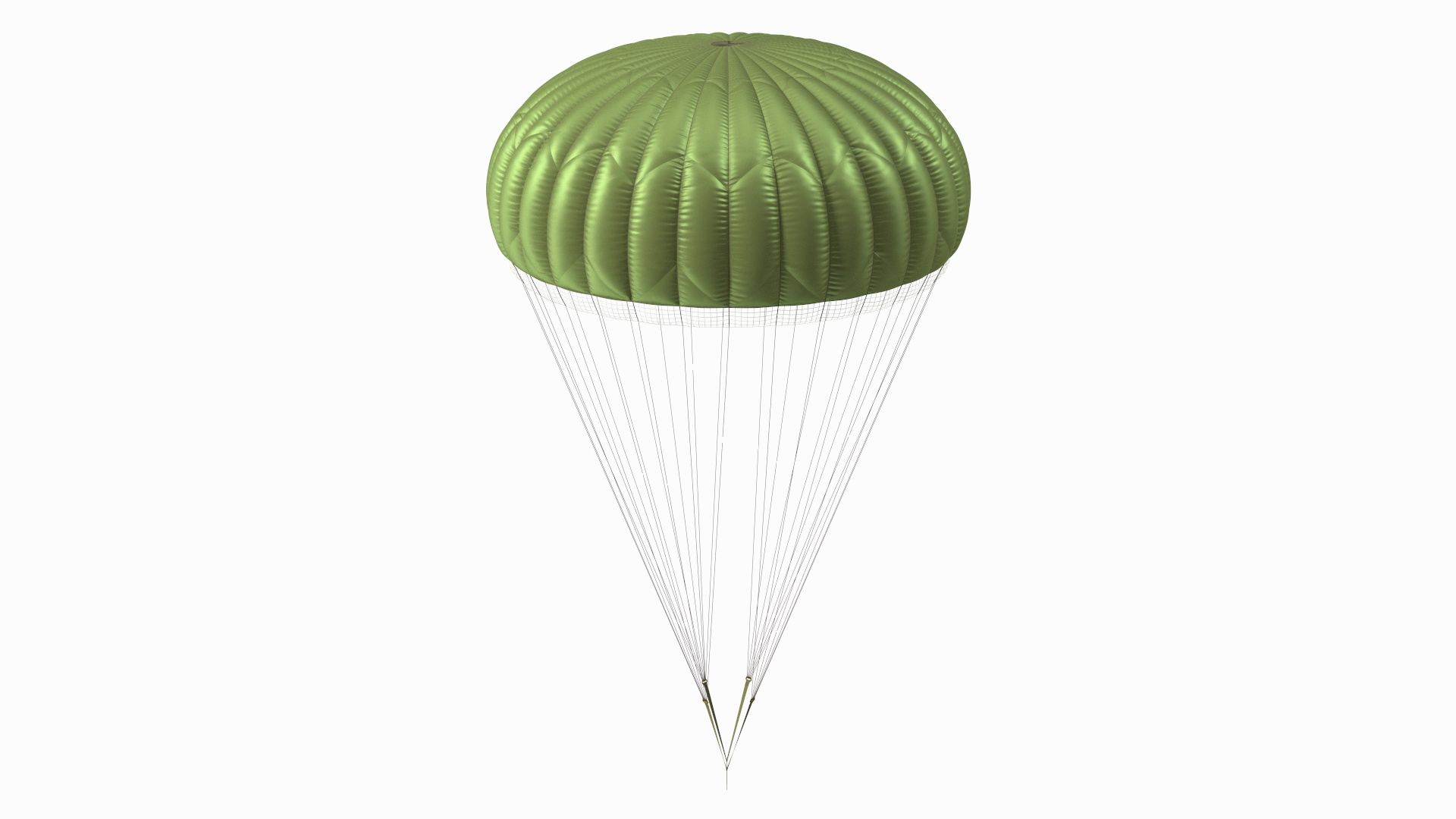 3D Model Mission Green Parachute - TurboSquid 2222172