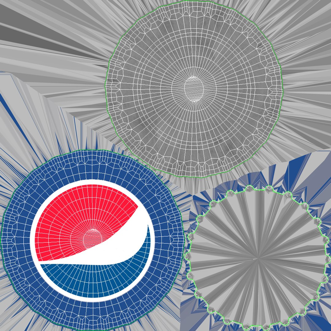 3D Model Pepsi Bottle Cap - TurboSquid 2196297