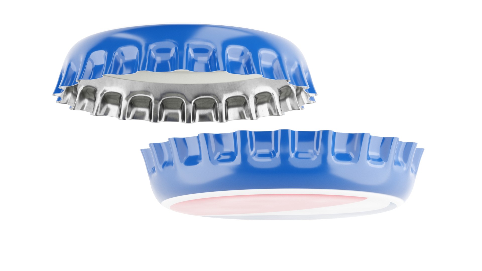 3D Model Pepsi Bottle Cap - TurboSquid 2196297