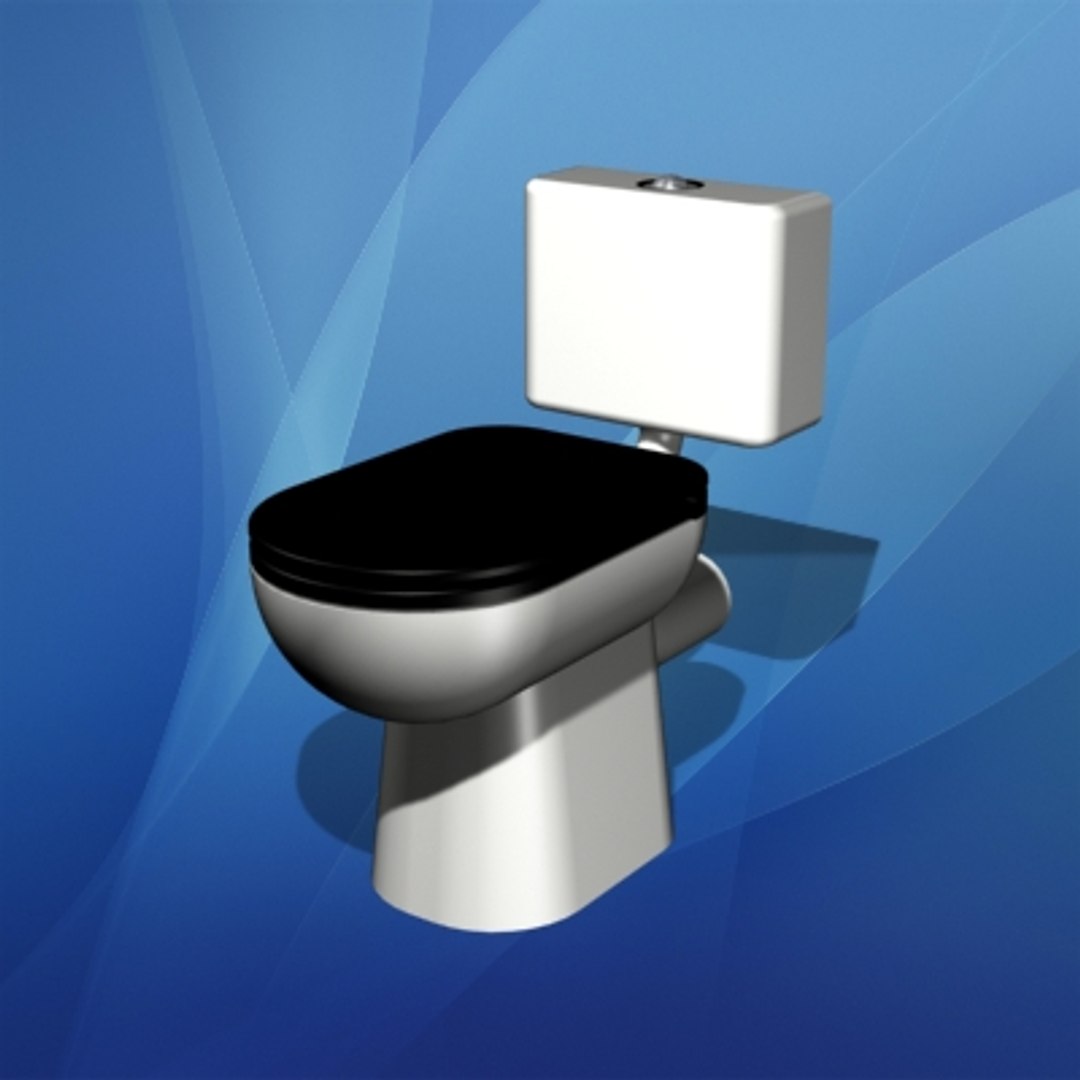 3d Toilet Model