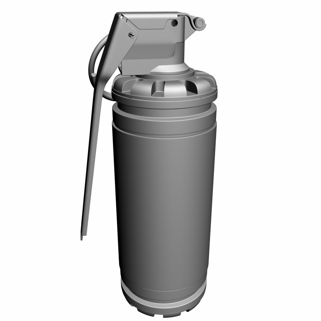 Flashbang Grenade 3D Model - TurboSquid 1528860